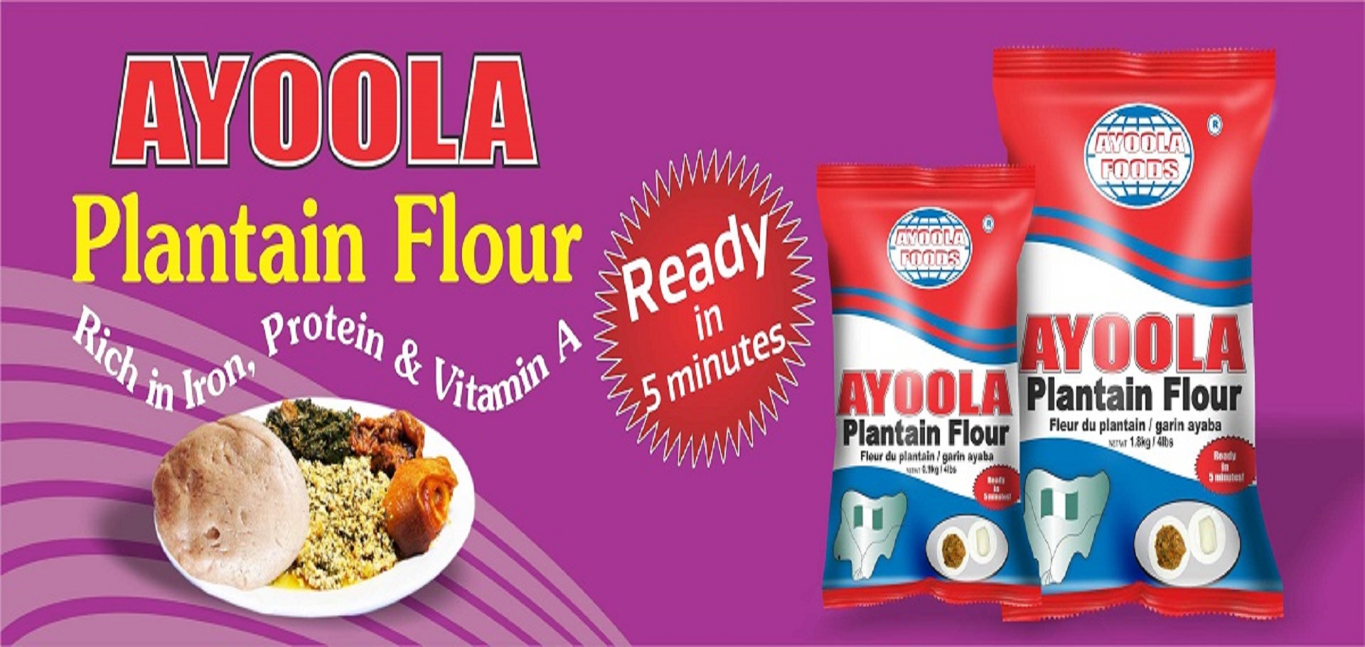 Plantain Flour | Ayoola Plantain Flour is a product from Unripe Plantain